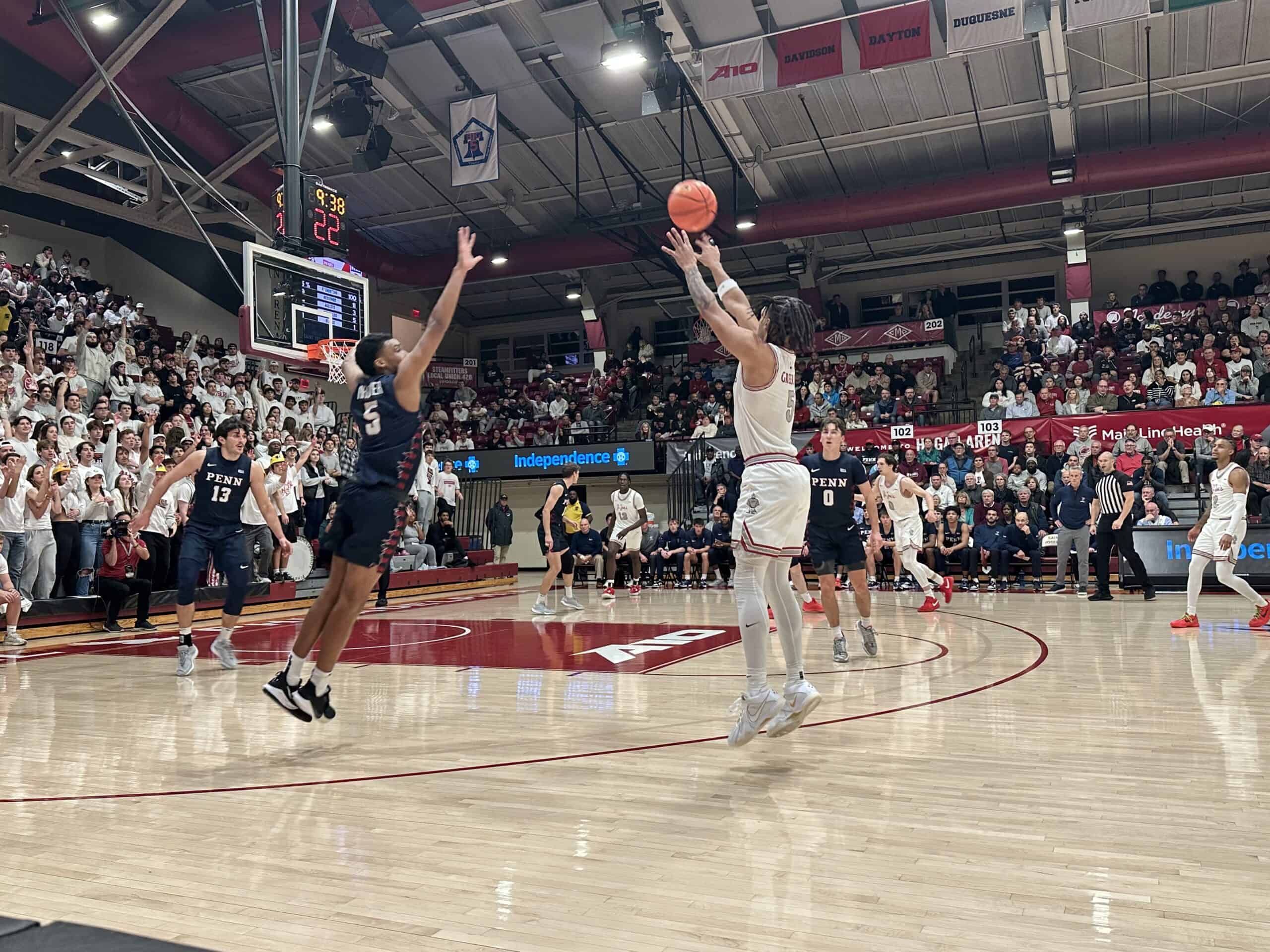 Saint Joseph's Endures, Beats Penn in the Big Five - Philly College Sports