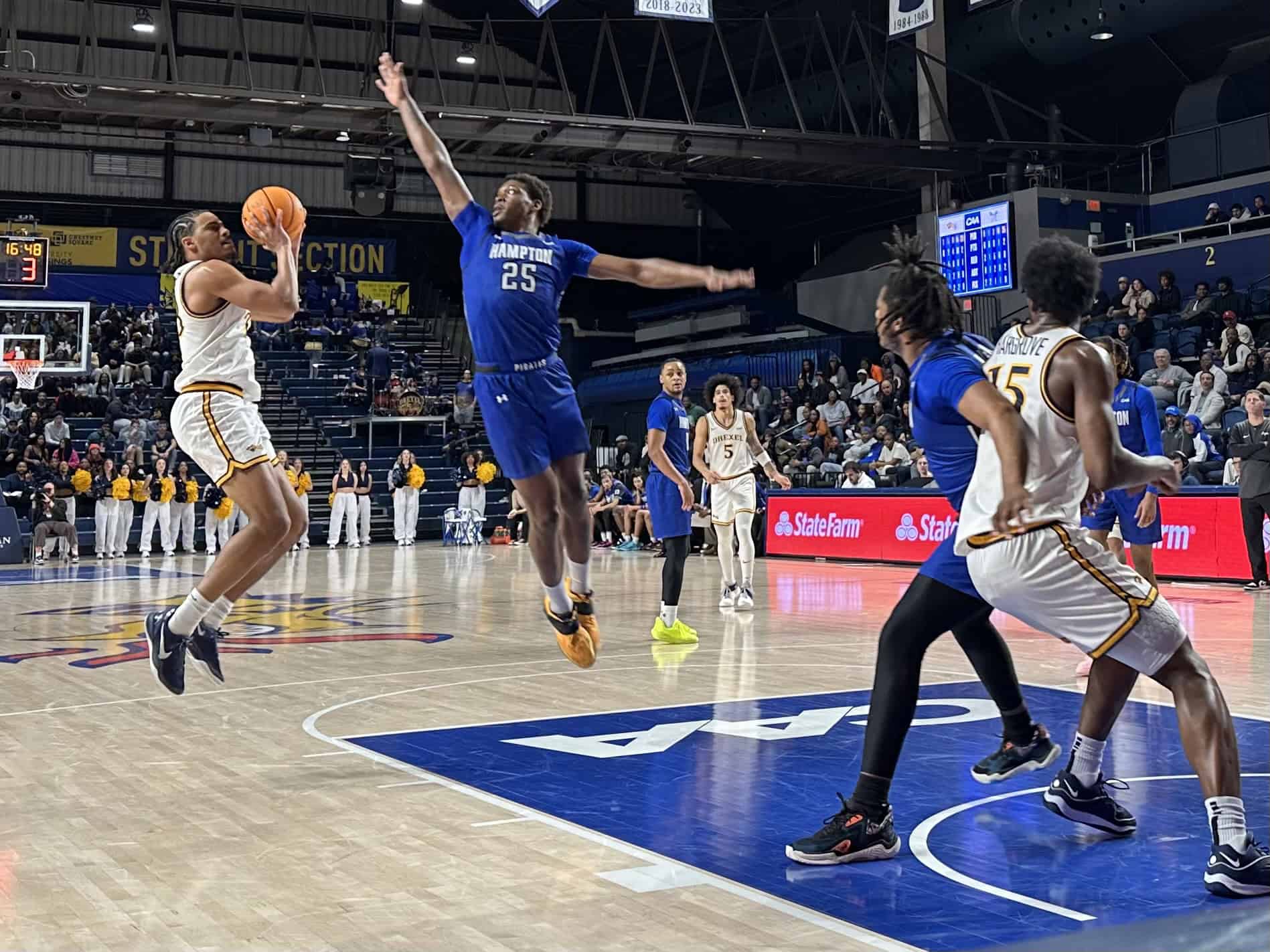 Drexel Comes Back and Holds Off Hampton - Philly College Sports